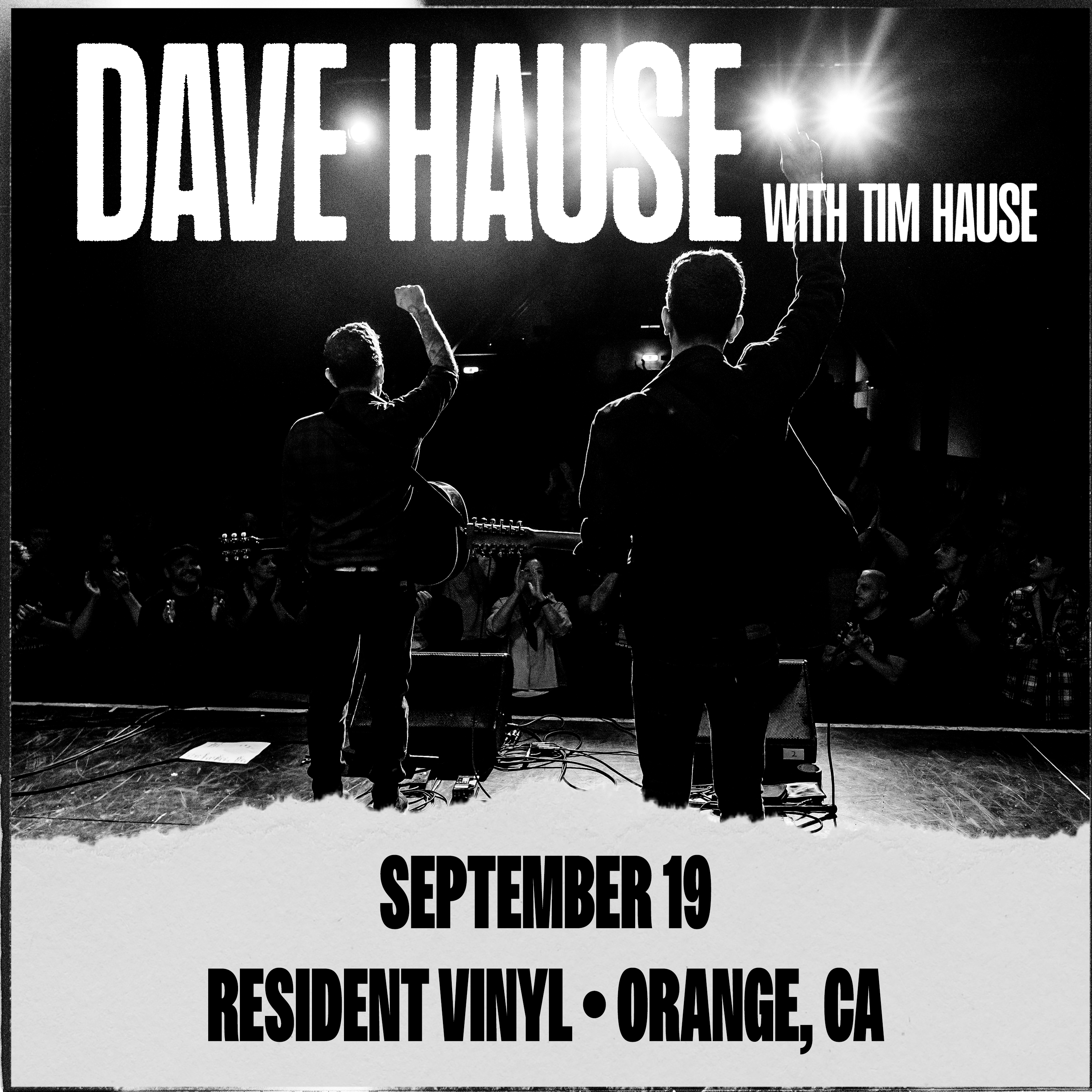 Dave Hause Live In-Store Performance on 9/19 – Resident Vinyl