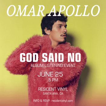 Get Ready for Omar Apollo’s New Album "God Said No" Listening Event ...