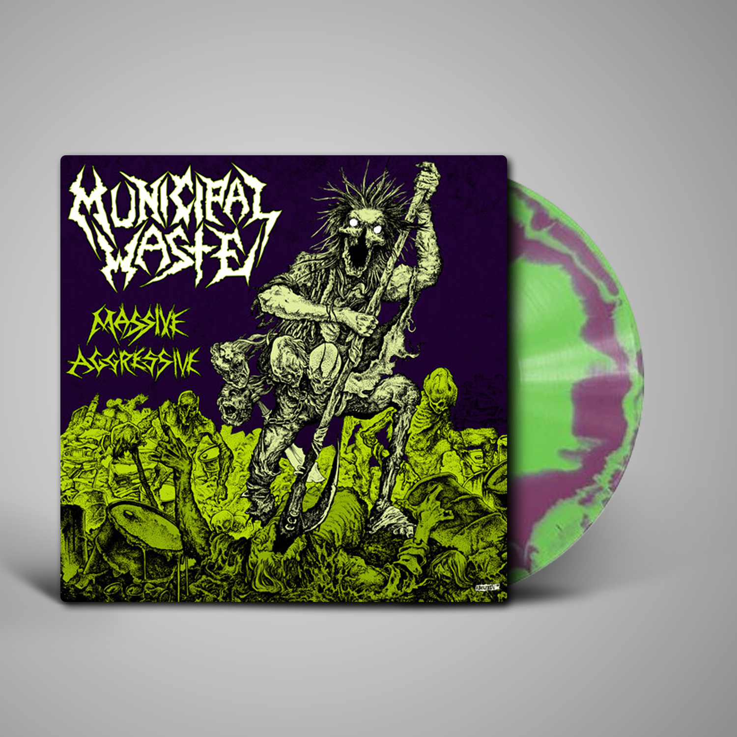 Municipal Waste - Massive Aggressive – Resident Vinyl